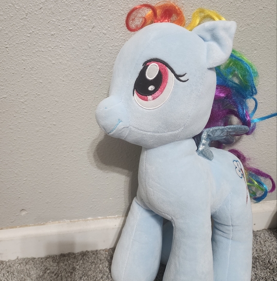 Build-A-Bear | Toys | My Little Pony Build A Bear Rainbow Dash Stuffed ...